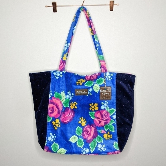 Matilda Jane | Bags | Nwt Matilda Jane Sweet Sunshine Blue Pink Floral ...